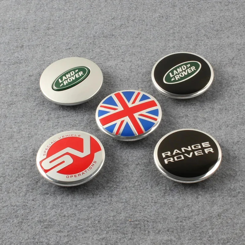 4pcs 62mm Wheel Center Hub Caps Cover Emblem logo For Land Rover RANGE ...