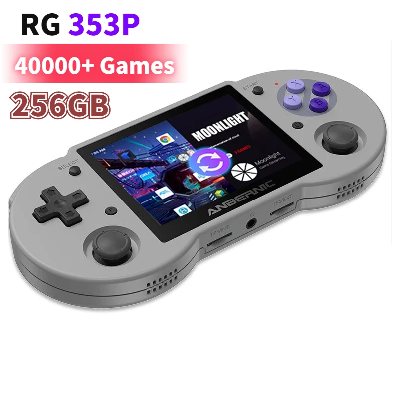 Anbernic RG353P Retro Handheld Video Game Console 3.5 inch IPS Screen ...