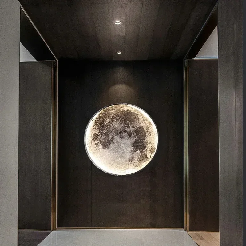 Modern-Moon-Wall-Lamp-Creative-Mural-Living-Room-Background-Wall ...