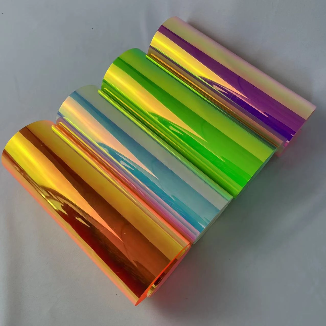 Holographic Laser Symphony Luminous Heat Transfer Vinyl Film Heat Press ...