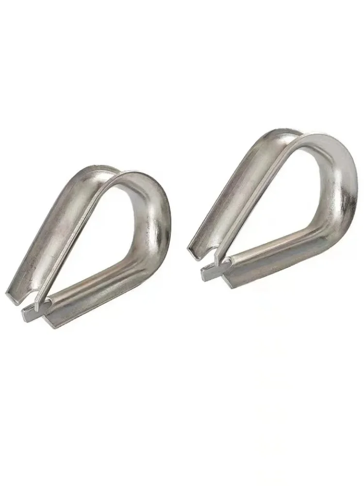 304-Stainless-Steel-Thimbles-Ring-Clamp-Cable-Wire-Rope-Clamp ...