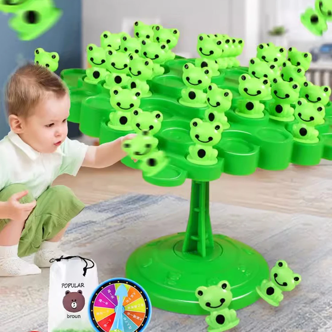 Funny-Frog-Balance-Tree-Board-Game-Math-Counting-Toys-Parent-Child ...