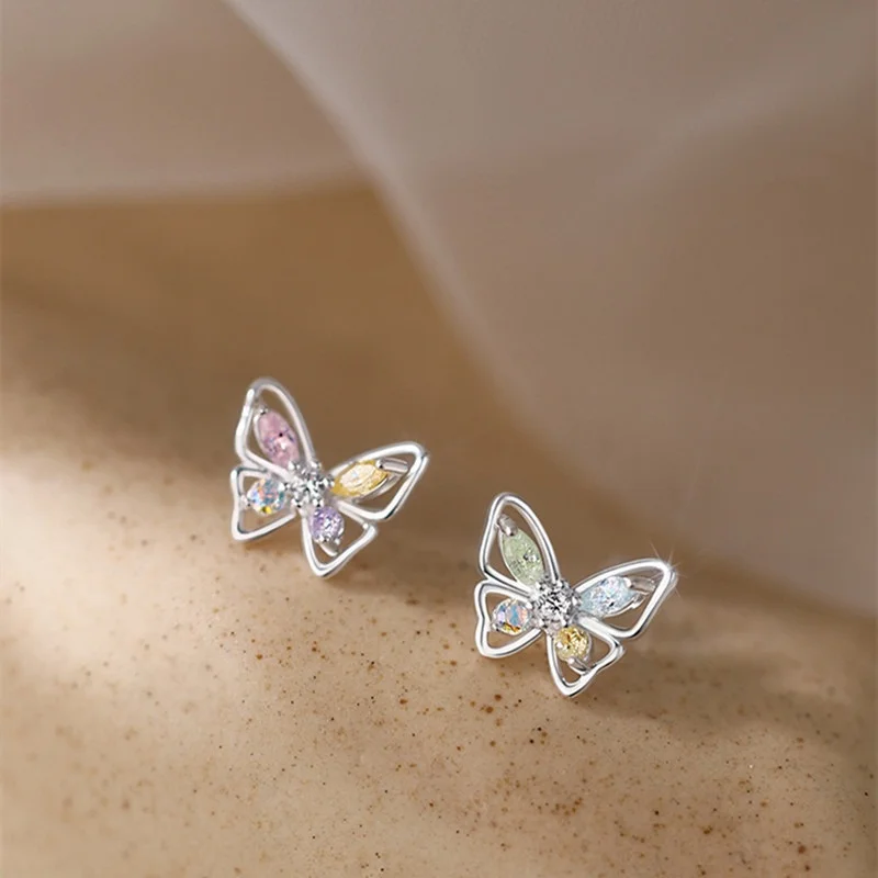 Luxury-Silver-Colorful-Zircon-Hollow-Butterfly-Stud-Earrings-for-Women-Luxurious-Butterfly ...