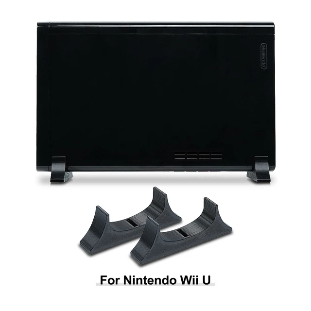 Vertical Horizontal Console Holder Wii U Console Stand - 3D Printed ...