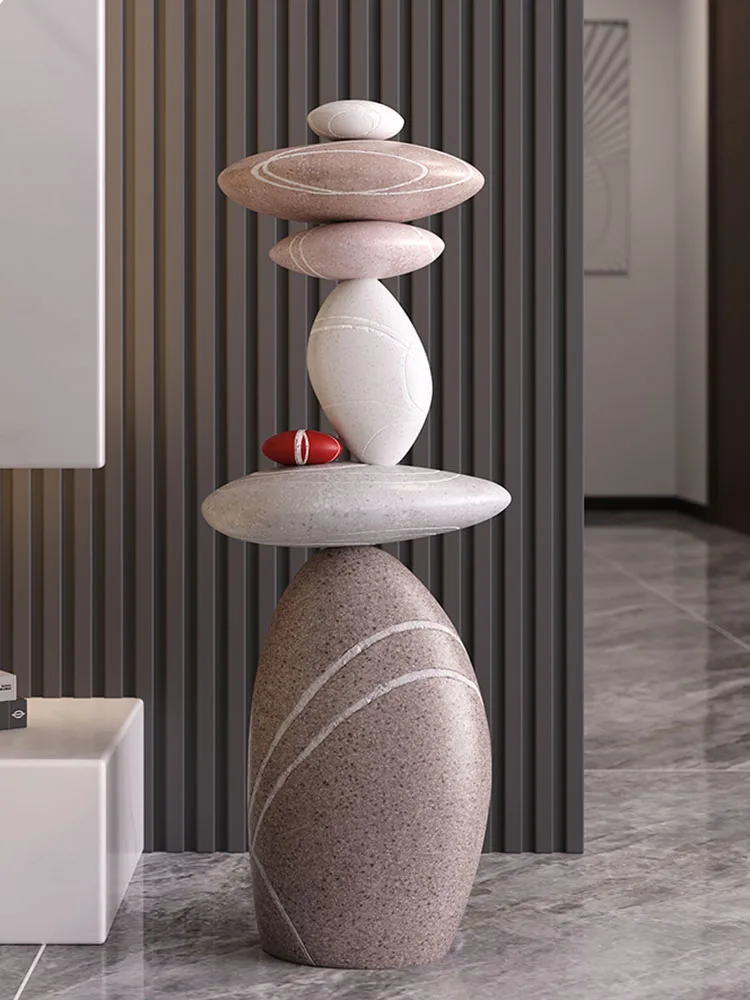 80cm-Time-Flies-Floor-Ornaments-Sculptures-Stone-Textures-Home-Decor ...