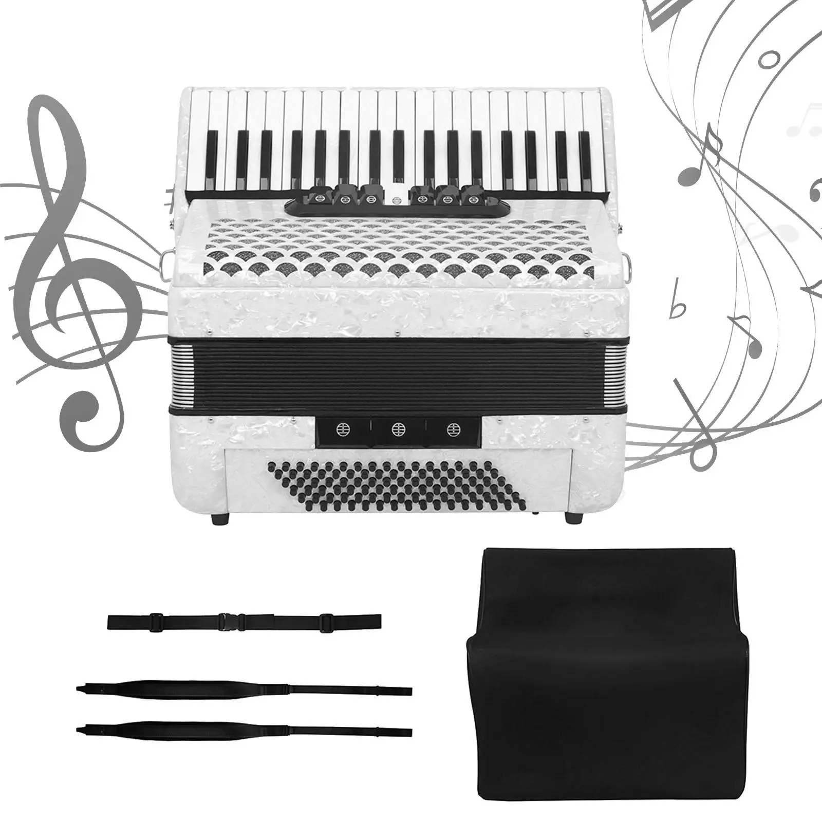 37-Key-96-Bass-Accordion-Concertina-with-Straps-Educational-Musical ...