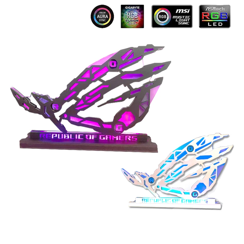 ARGB ROG Figure believe Ornaments DIY Republic of Gamers 5V 3PIN ...
