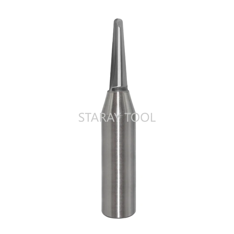 2pcs TCT V-Groove Round Bottom Cutter Woodworking Arc Groove Processing ...