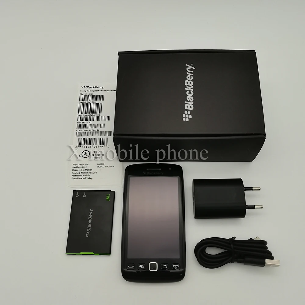 Original BlackBerry Torch 9860 Classic Unlocked Refurbished Mobile ...