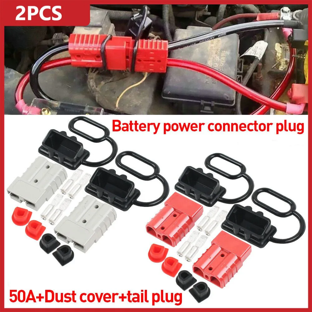 2PCS-For-Anderson-Plug-Cable-Terminal-Battery-Power-Connector-Cover ...