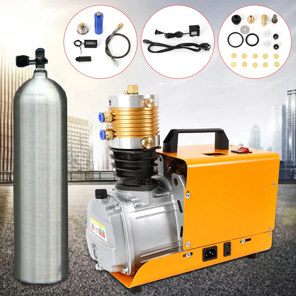30MPa High Pressure PCP Air Compressor Electric Inflatable Air Pump ...