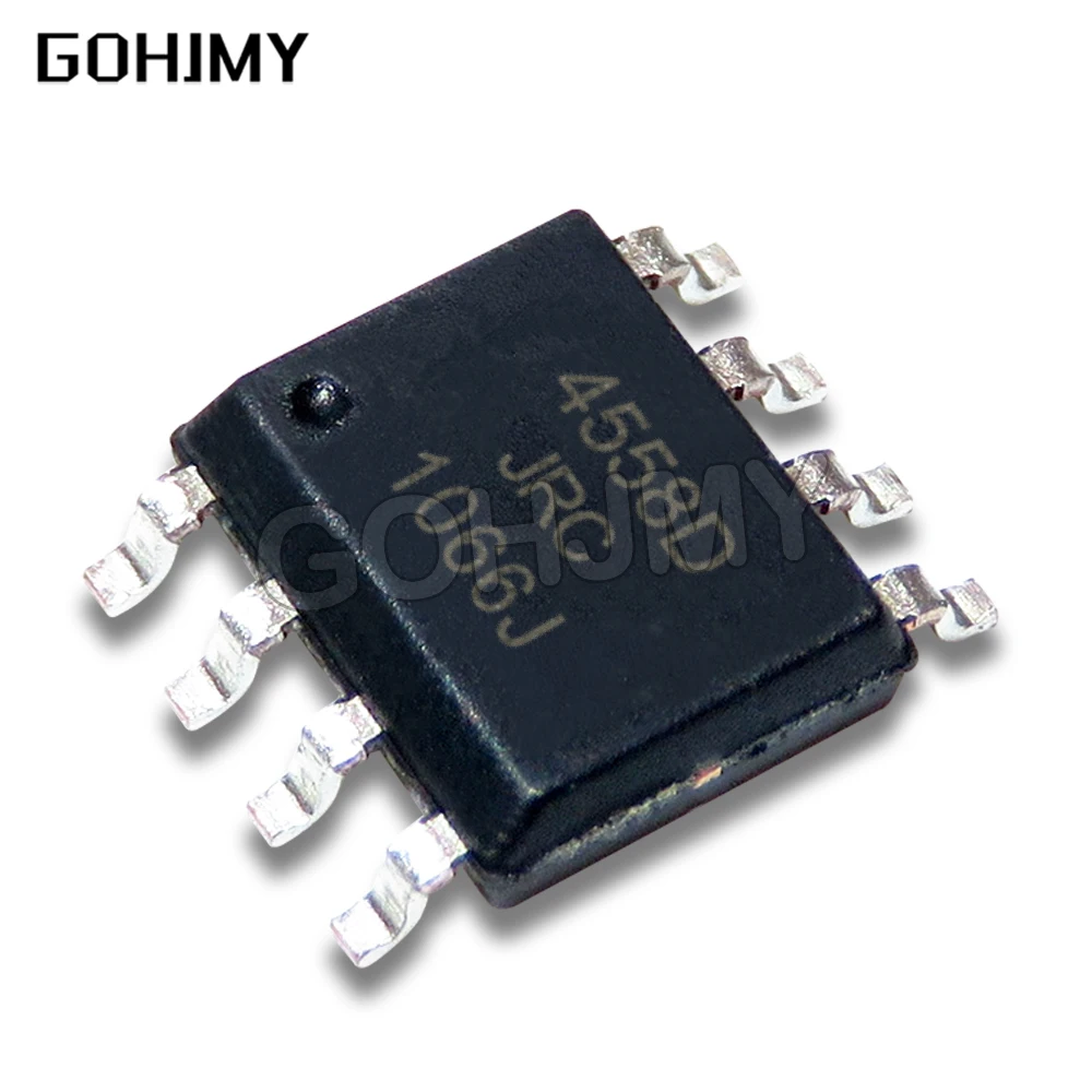 10 Uds NJM4558D NJM4580E SOP-8 NJM4580M NJM4558 NJM4580 4558D 4580E ...