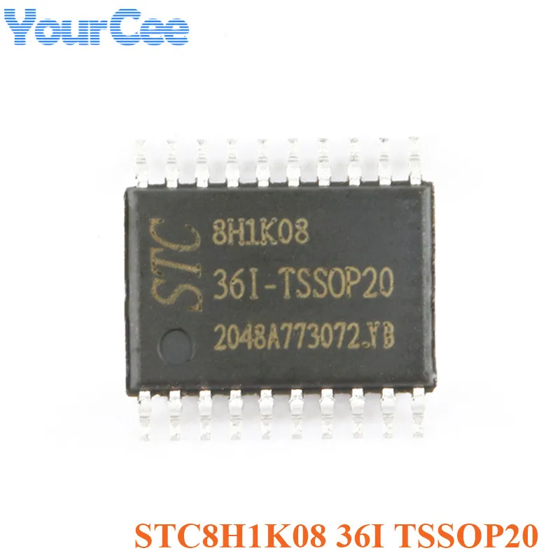STC-STC8H1K08-36I-TSSOP20-Single-Chip-Microcomputer-1T-8051-Enhanced-Microcontroller-MCU-Micro ...