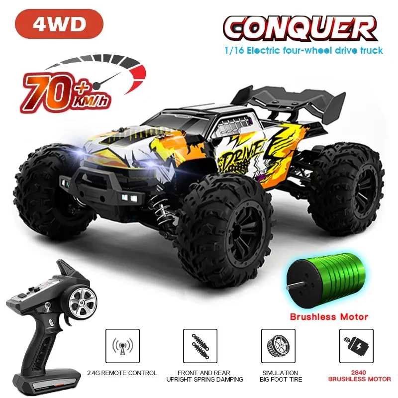 RC-Car-High-Speed-Remote-Control-Car-Adapt-To-All-Terrain-Long ...