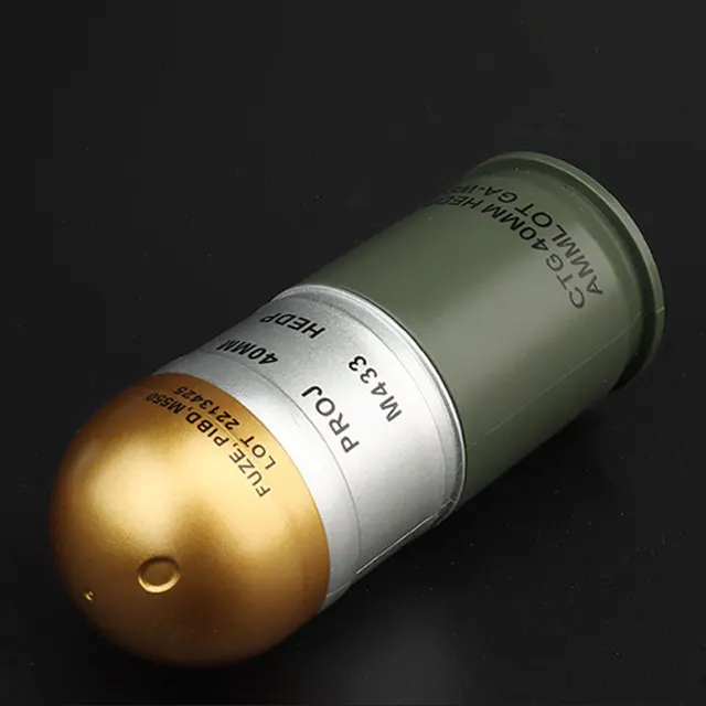 M433 HEDP 40mm Cartridge Dummy Grenade Model Military Fan, 46% OFF