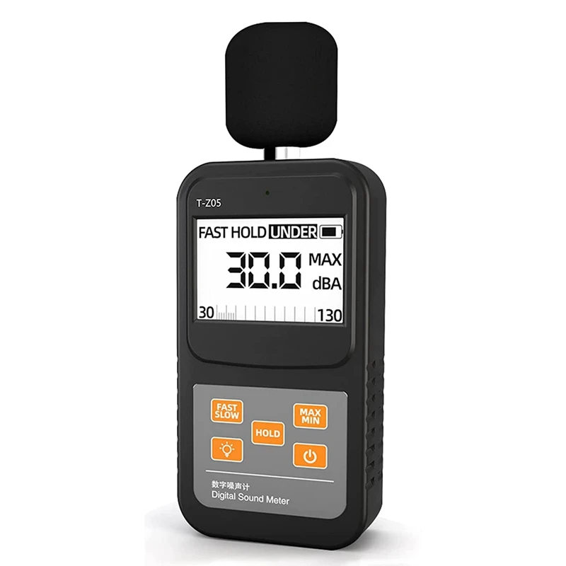 Digital-Sound-Level-Meter-Handheld-SPL-Meter-30-130DB-Audio-Noise ...