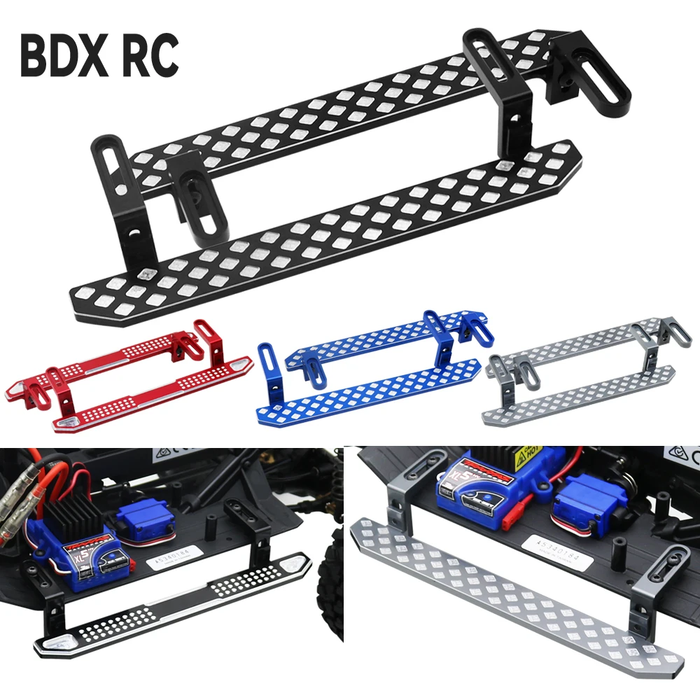 BDXRC-Aluminum-Alloy-Side-Cleat-Pedal-For-Trax-Trx-4-Trx4-Defender ...