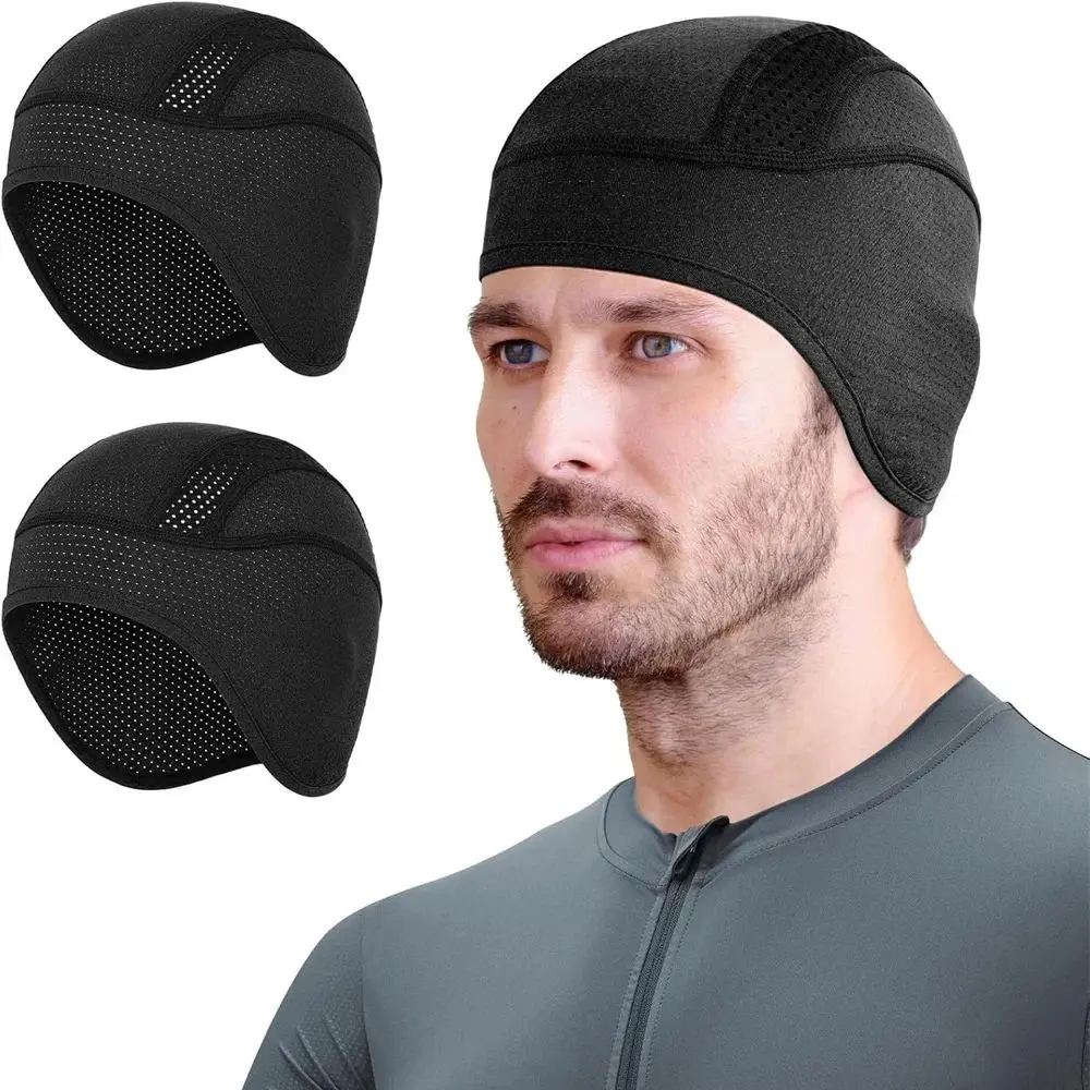 Cooling Cycling Cap Sweat Wicking Quick Dry Motorcycle Helmet Liner ...