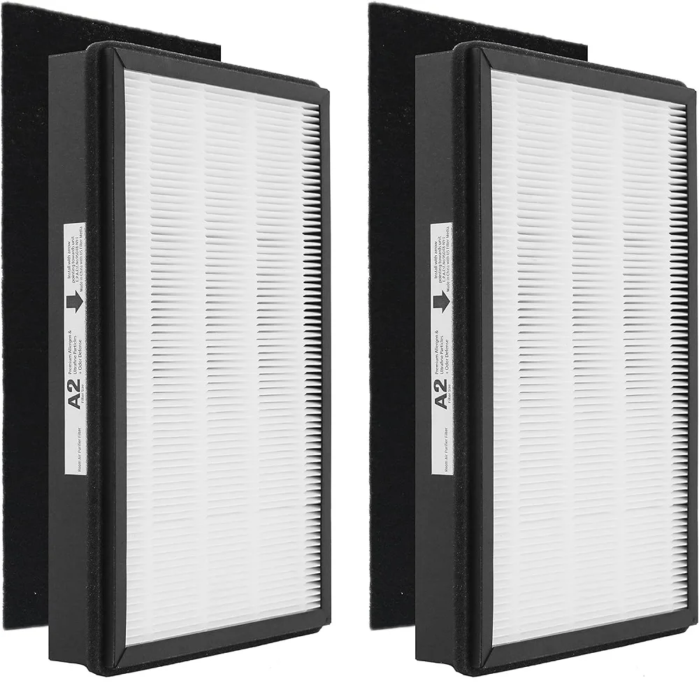 2-Pack-A2-Size-HEPA-Replacement-Filter-Compatible-with-Filtrete-C02-C03 ...