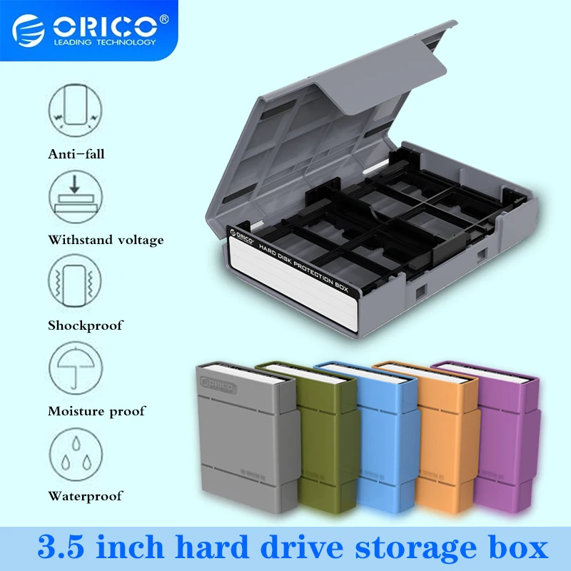 ORICO-carcasa protectora para SSD M.2, caja con etiqueta para disco ...