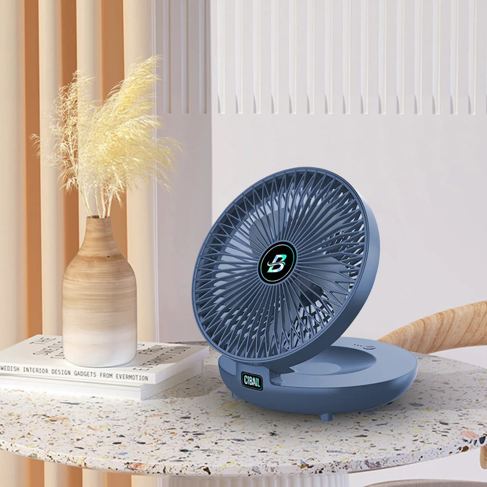 Foldable-Air-Cooler-3-Speed-Portable-Fan-USB-Rechargeable-Wireless-Fan ...