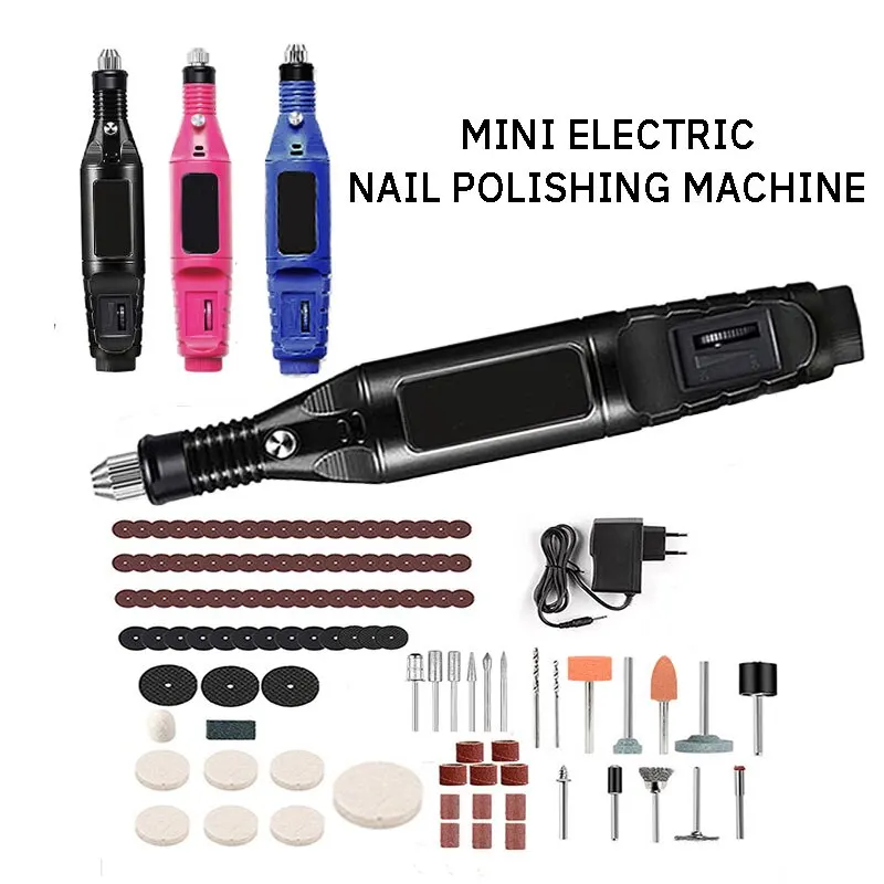 Mini-Electric-Grinding-Nail-Grinder-Smooth-Intelligent-Speed-Regulation ...