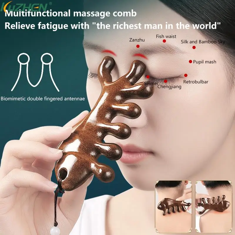 1Pcs-Body-Meridian-Massage-Comb-Sandalwood-Widen-Tooth-Comb-Acupuncture ...