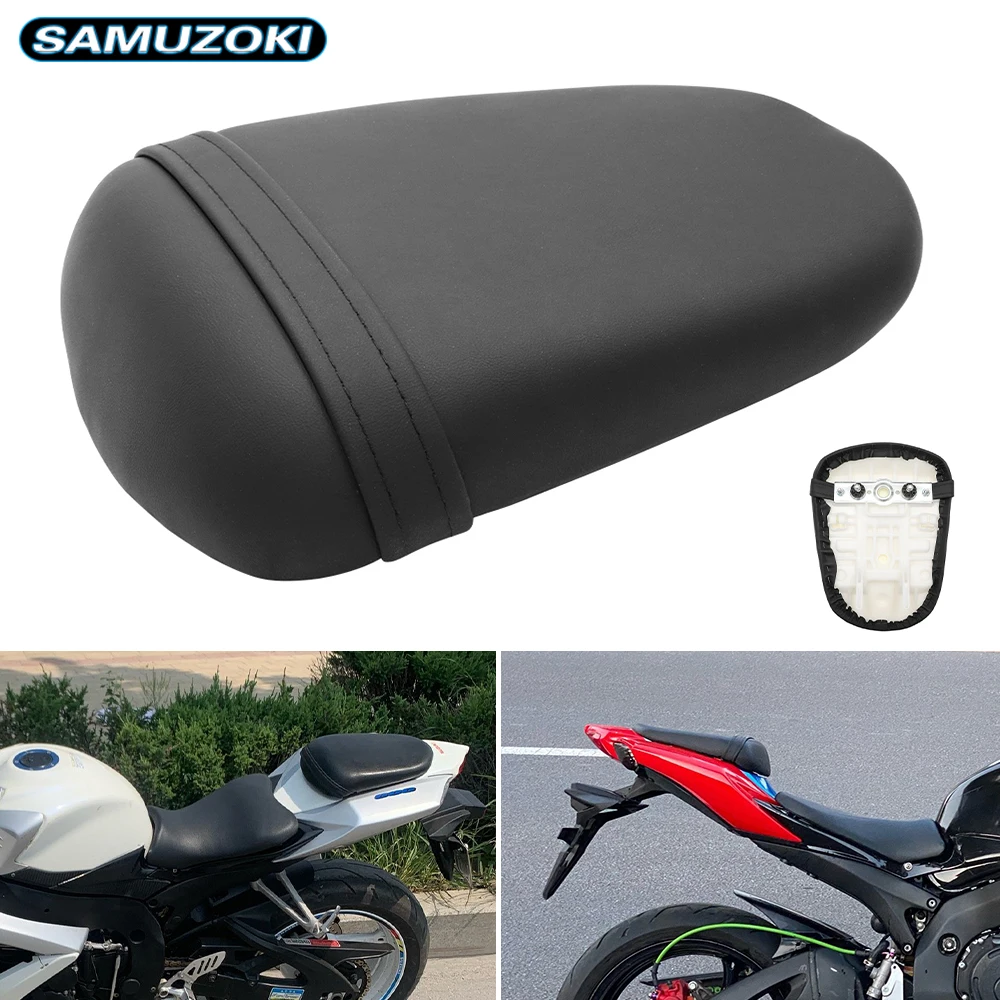 Motorcycle-Black-Seat-Rear-Pillion-Passenger-Rear-Seat-Assy-For-Suzuki ...