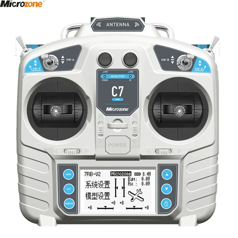 MicroZone-MC7-C7-MINI-2-4G-Controller-Transmitter-with-MC8RE-Receiver ...