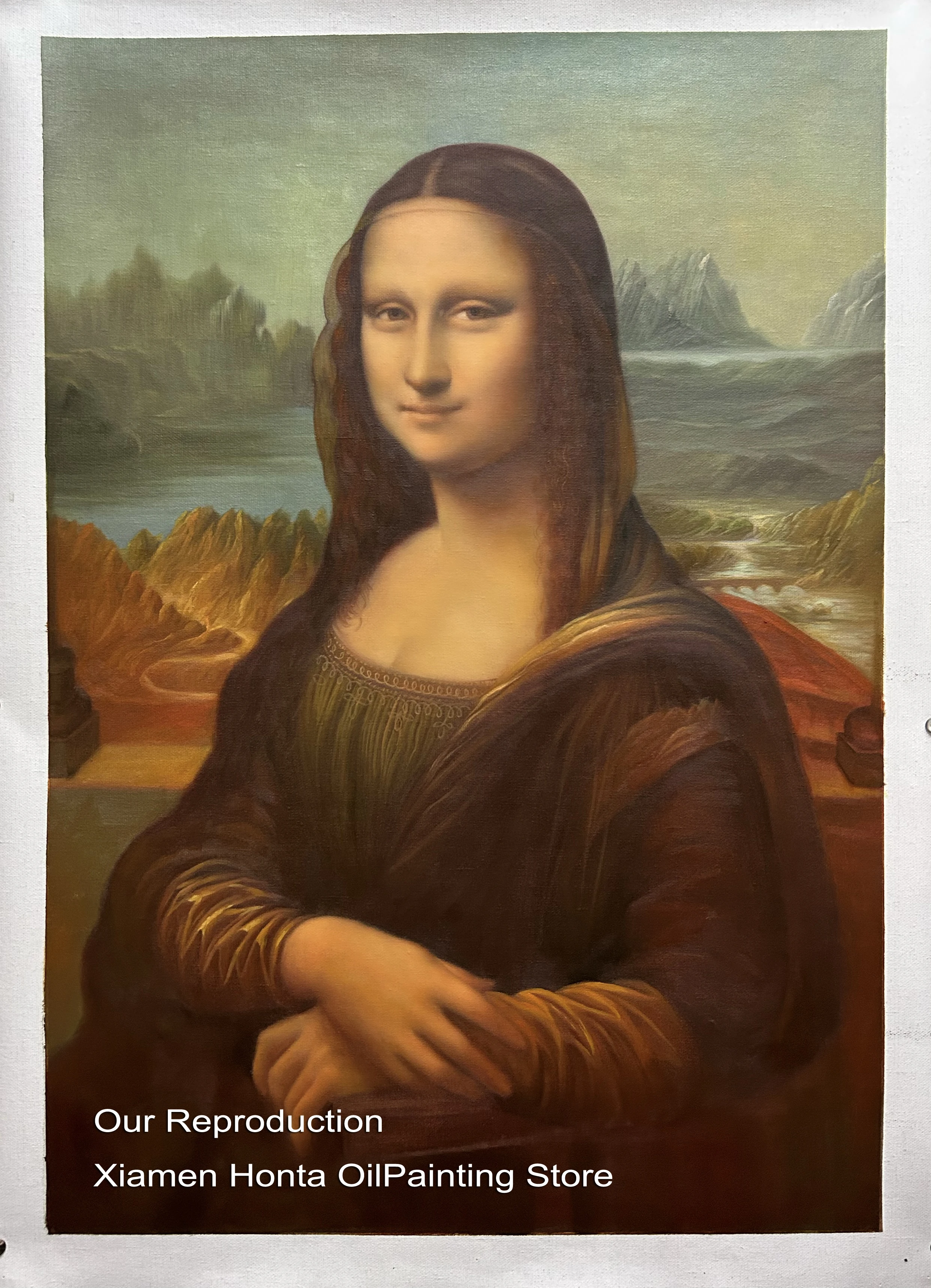 Leonardo Da Vinci The Mona Lisa Painting