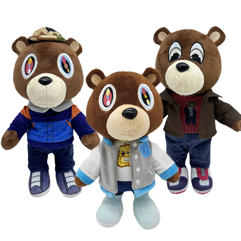 26-30CM-Kawaii-Kanye-Teddy-Bear-Plush-Toy-Cartoon-Animal-Bear-Dolls ...