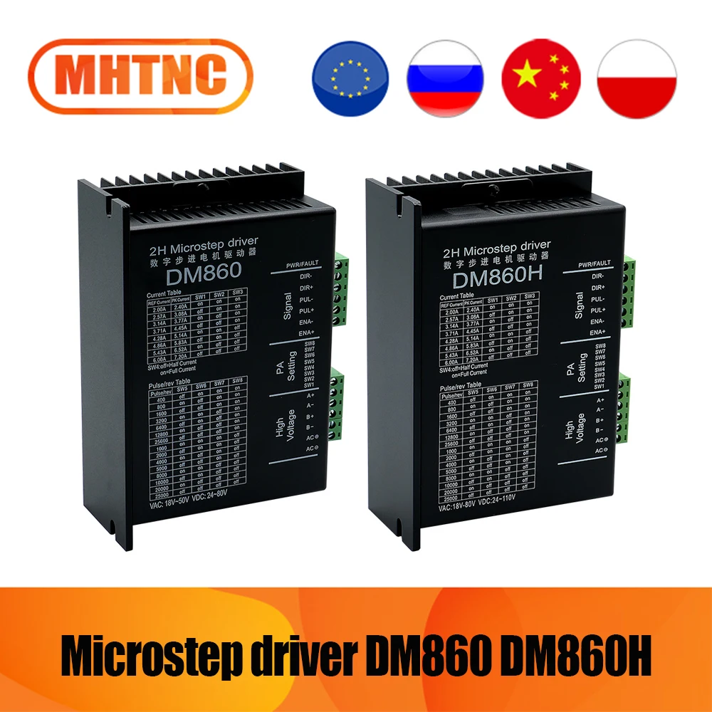 2H-Microstep-Motor-Driver-DM860H-DM860-AC18-80VorDC-24-110V-2-7-2A-Suit ...