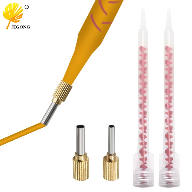 Sealant Tile Grout Static Mixing Nozzle Epoxy Resin Adhesives Beautiful ...