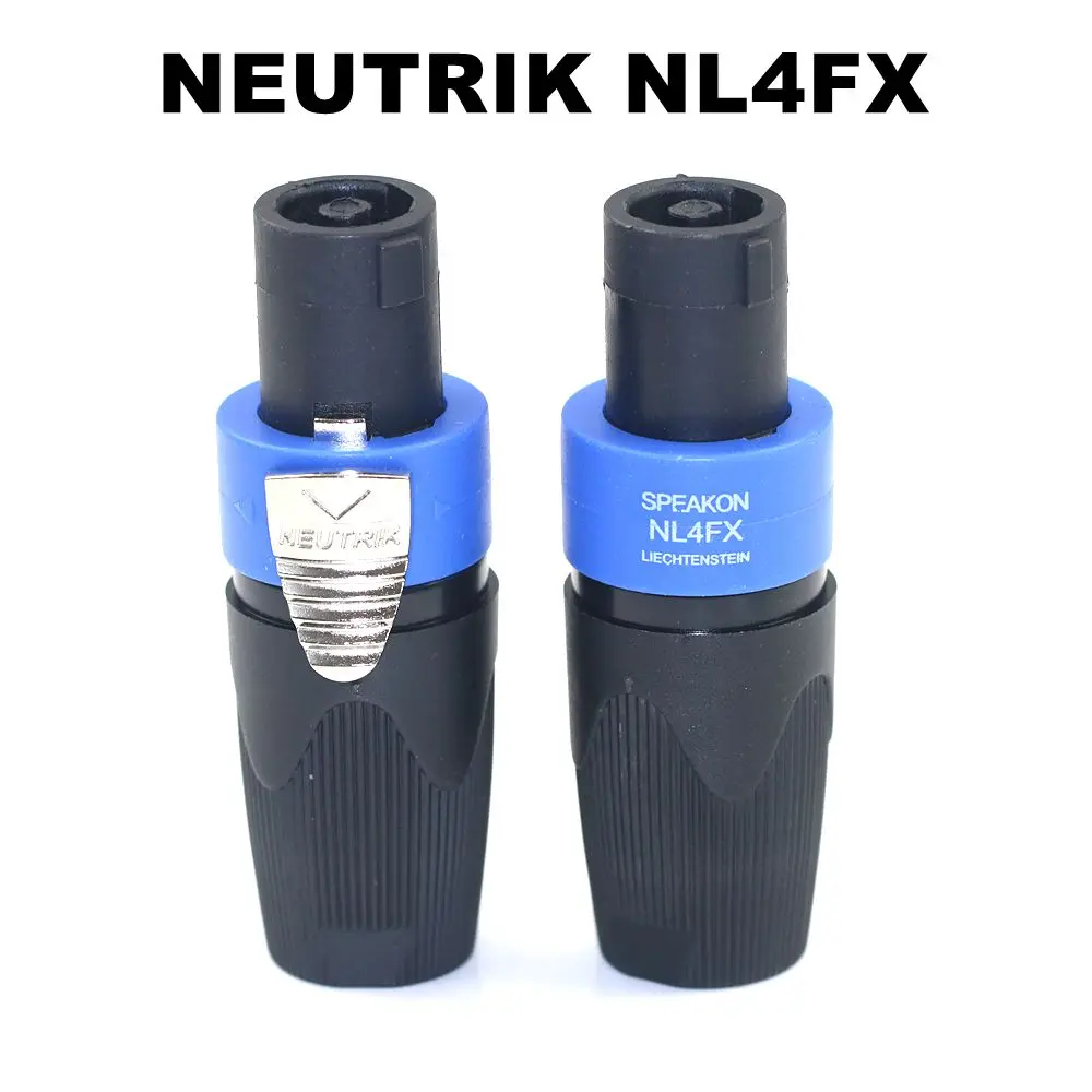 10PCS-new-Neutrik-NL4FX-Speakon-4-pole-connector-Male-Audio-Speaker ...