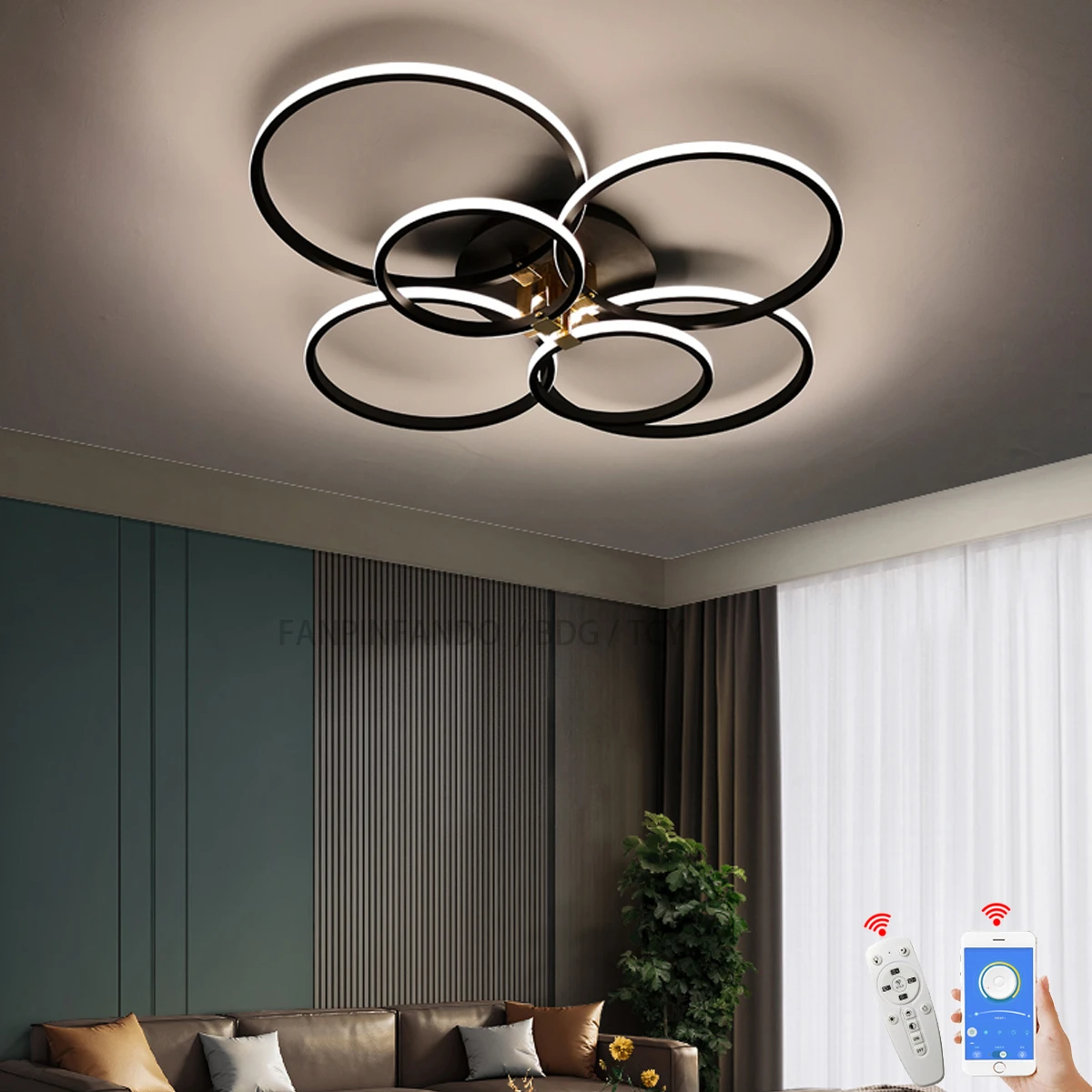 Modern Lustre Ceiling Lights Living Room | Modern Led Lustre Living ...