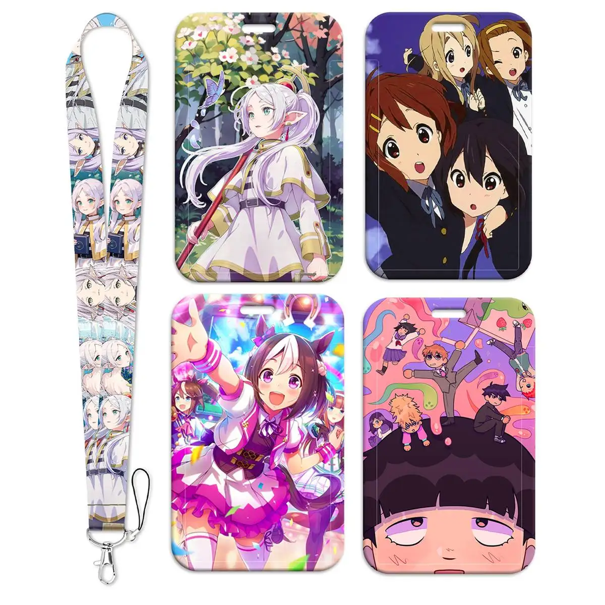 Cartoon-Anime-Characters-Lanyard-Keychain-Neck-Strap-for-Key-ID-Card ...