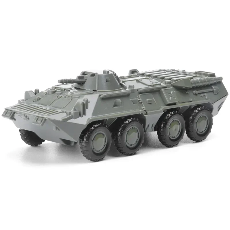 1:72 BTR-80 DIY Armored Cars Model Puzzles 3D Plastic Assemble Building ...