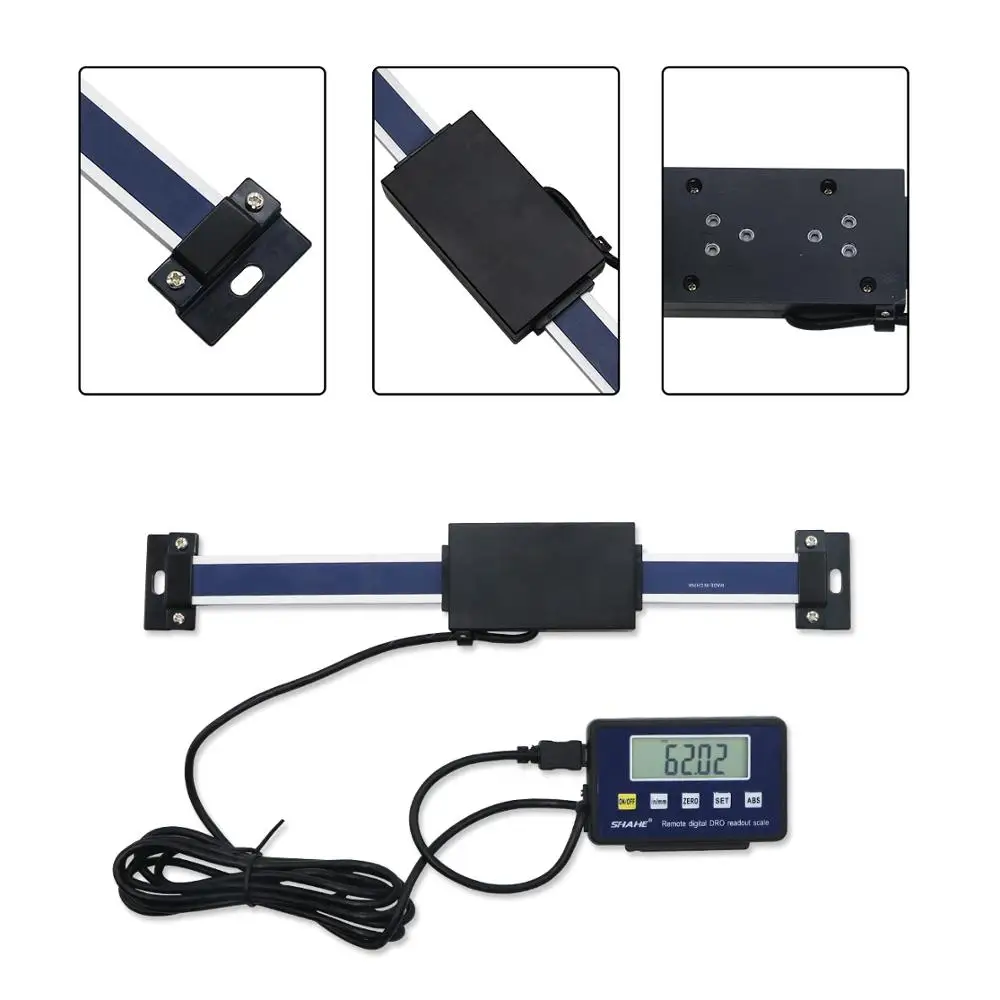 Shahe 0150 Mm 0200 Mm 0300 Mm 0.01 Mm Dro Magnético Remoto Digital ...