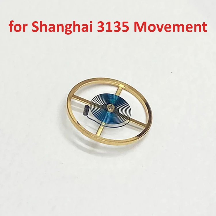 Balance Wheel with Blue Hairspring for Shanghai 3135 Movement Repair ...