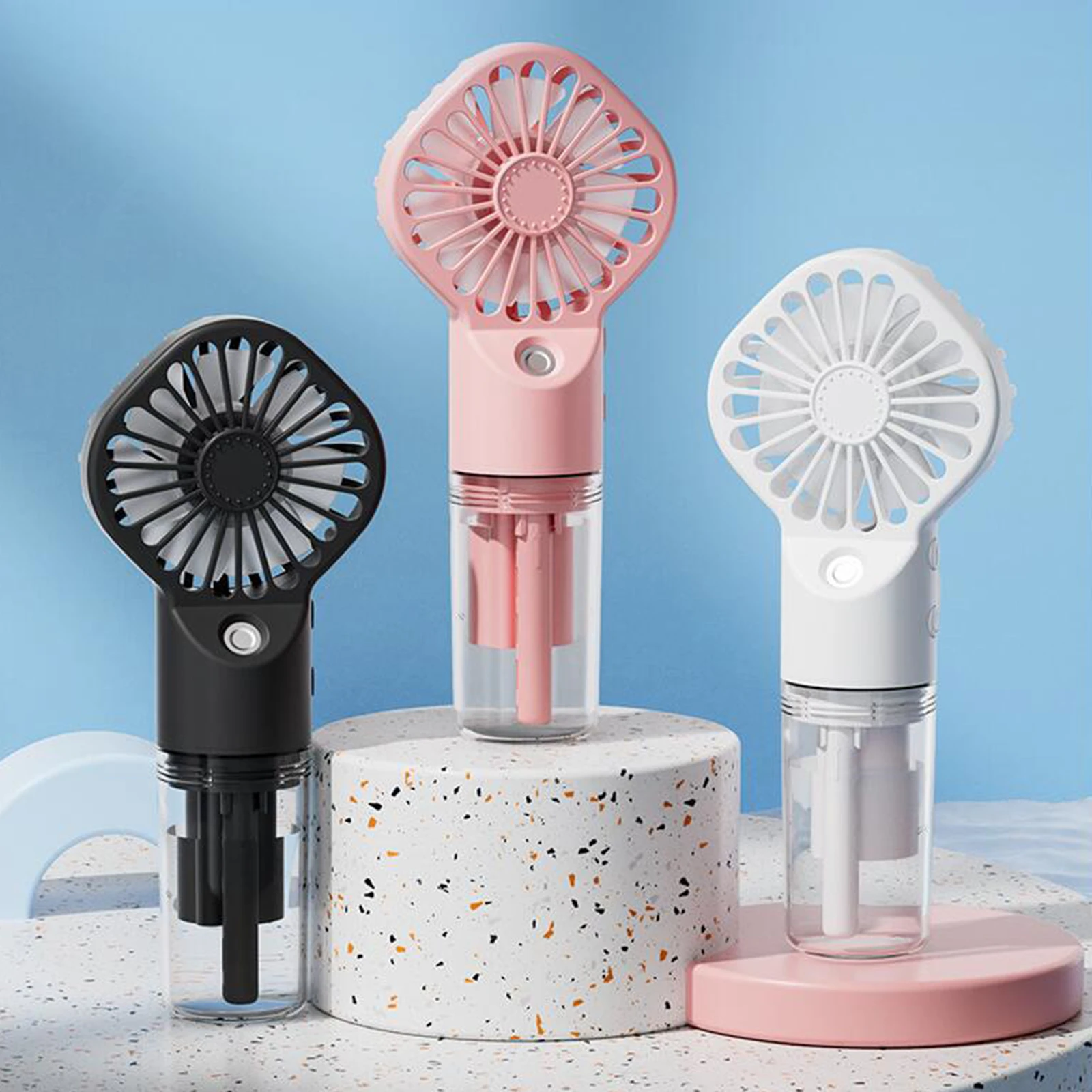 Portable-Handheld-Misting-Fan-Silent-Humidification-Office-Table-Small ...