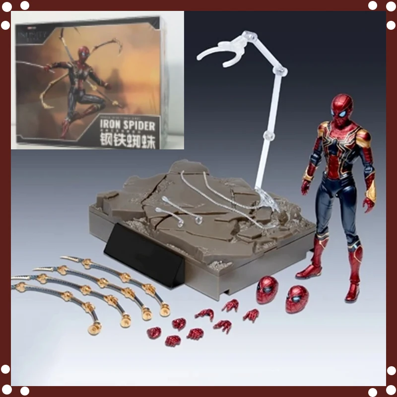 Modoking-Spiderman-Iron-Spider-Man-Figures-DC-Peter-The-Avengers ...