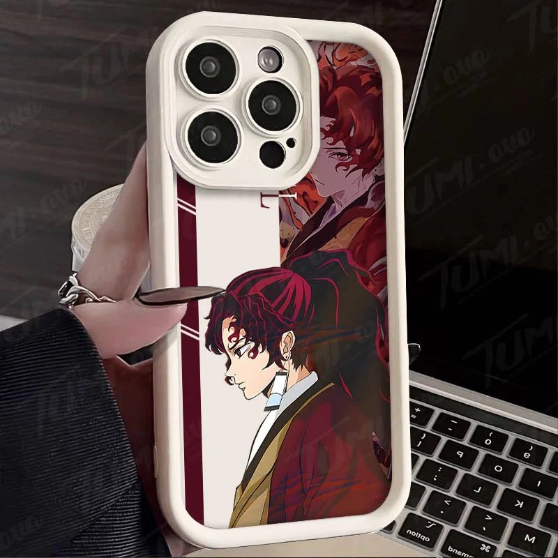 Anime Demon Slayer Soft Silicone Phone Case - Stylish TPU Back Cover ...