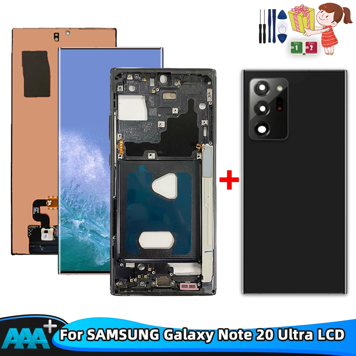 6-9-SUPER-OLED-LCD-For-Samsung-Galaxy-Note-20-Ultra-Display-Touch ...