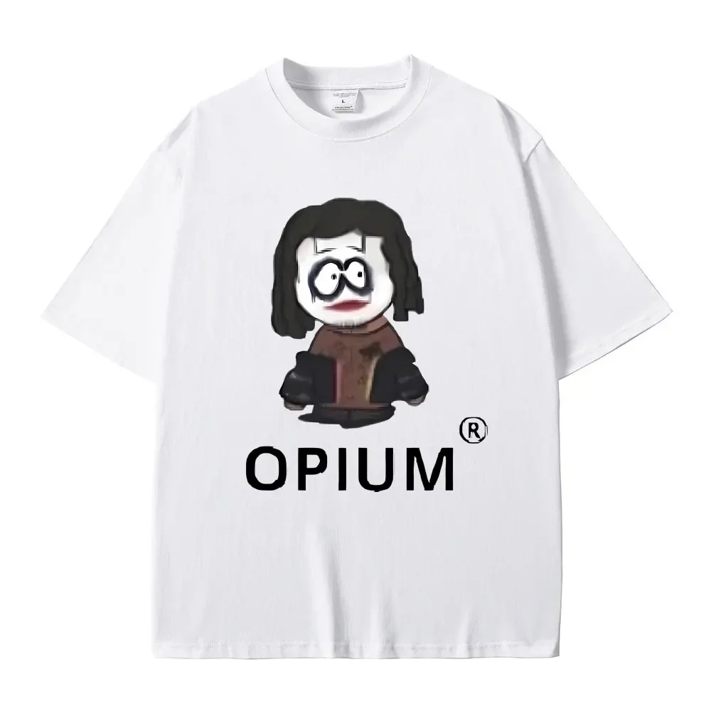 Cartoon-Style-Playboi-Carti-Opium-Graphic-Print-T-shirt-Antagonist-Tour ...
