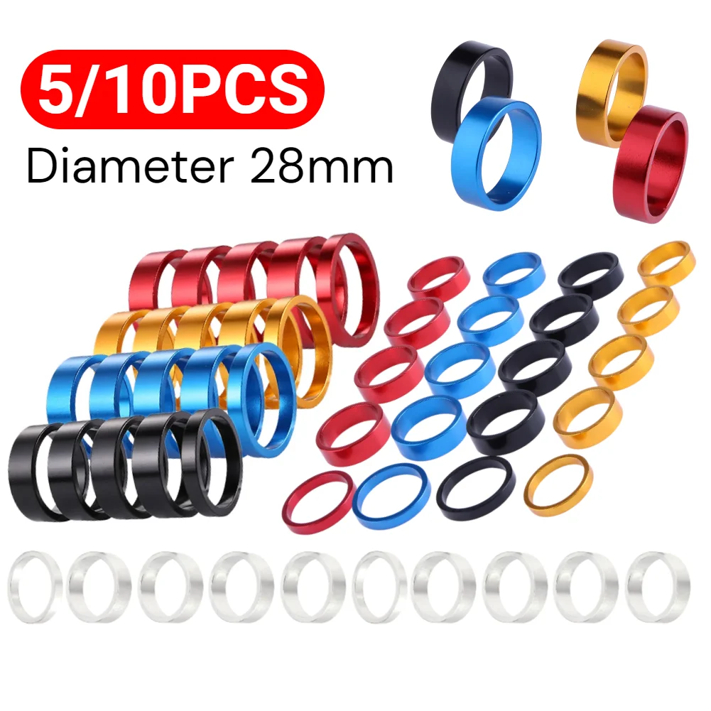 Aluminum Alloy Bike Headset Washer Stem Bicycle Front Fork Washer Bike ...