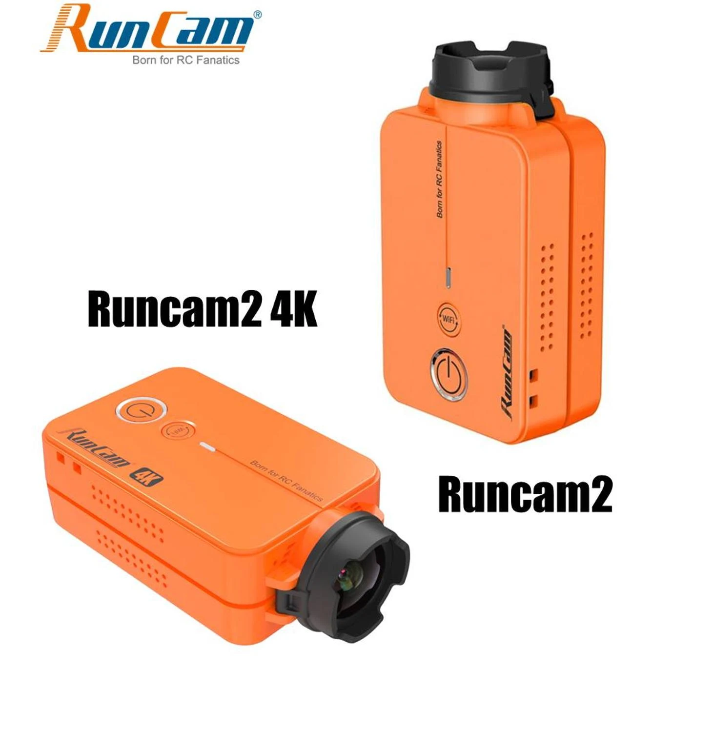 RunCam 2 4K HD 스포츠 액션 카메라 날개 및 FPV 드론 APP WiFi 필름 비디오 레코더, 쿼드콥터 액세서리 ...