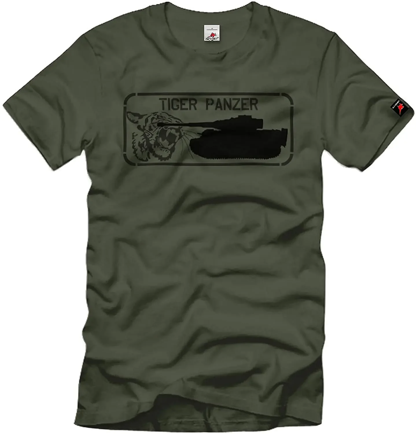 WWII Wehrmacht Panzer VI Tiger Tank T-Shirt 100% Cotton O-Neck Summer ...