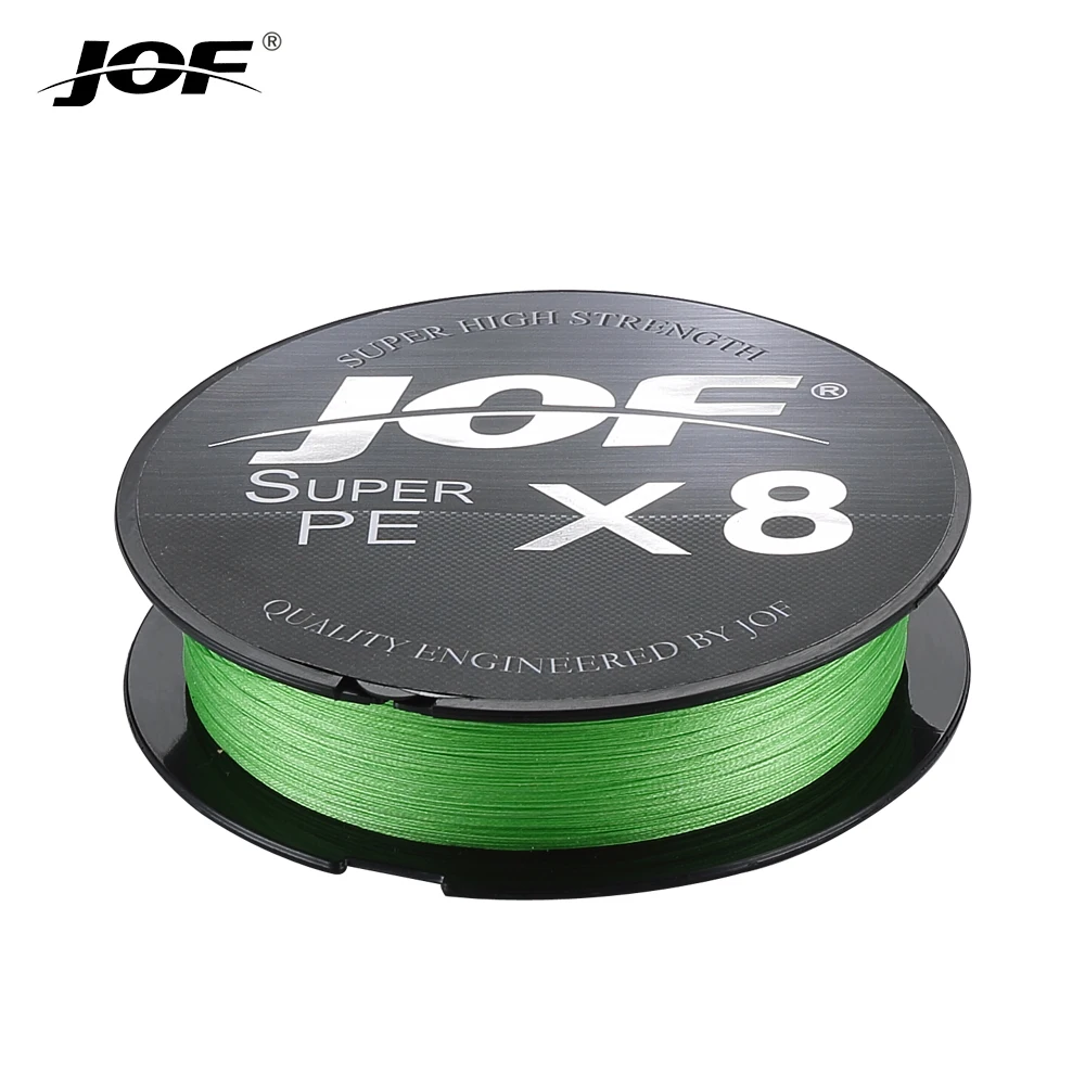 JOF 500M 300M 150M/ 546YDS 8 Braided Fishing Lines 8 Weaves Wire Smooth ...