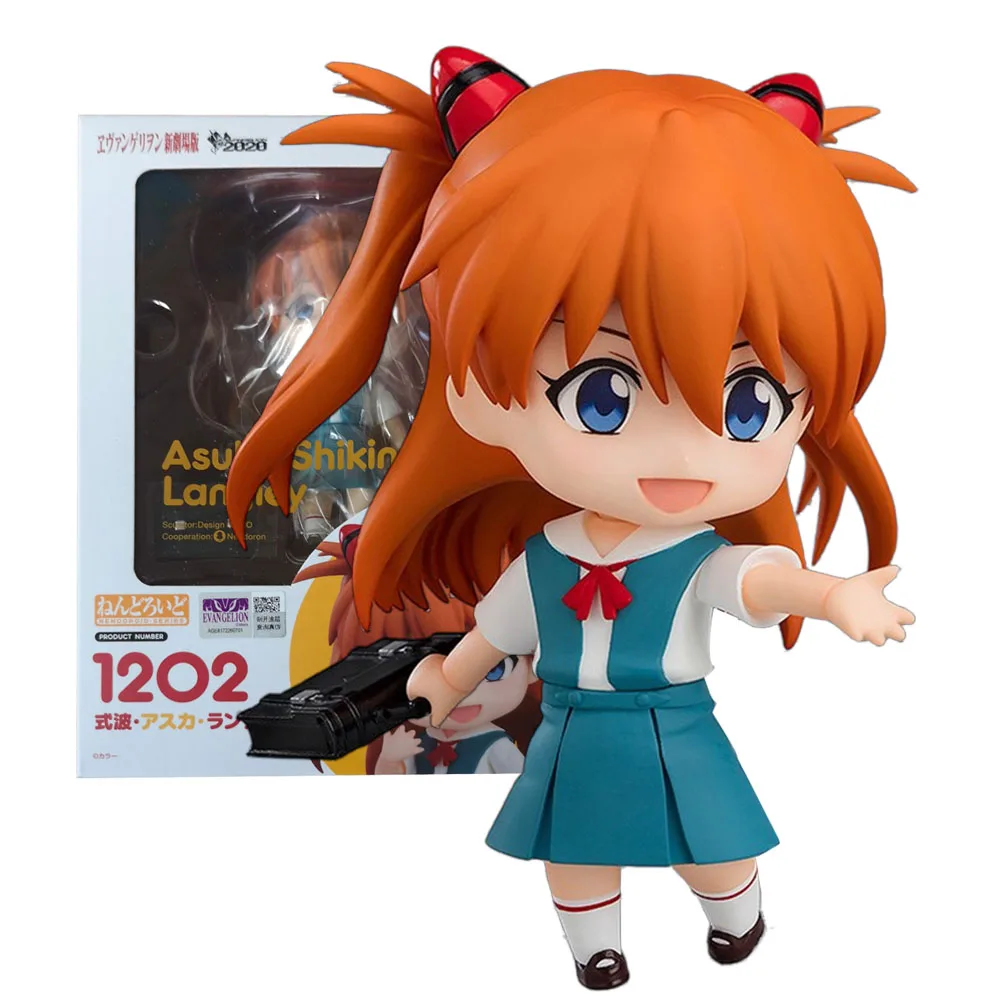 10CM Anim EVANGELIO 2.22 Figure Asuka Langley Soryu And REI AYANAMI ...