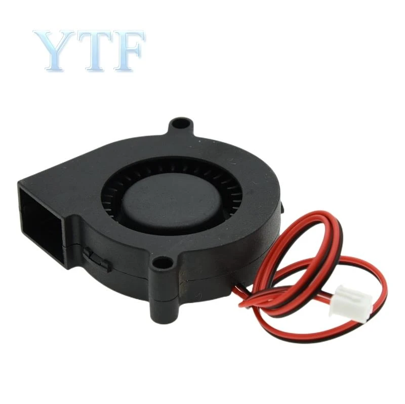 3D Printer Parts Fan 5015 5V/12V/24V Sleeve Bearing Brushless for Reprap Prusa i3 DC Cooling Fan ...
